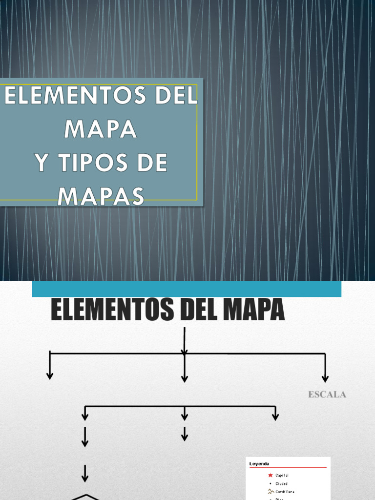 Elementos Del Mapa | PDF | Mapa | Cartografía