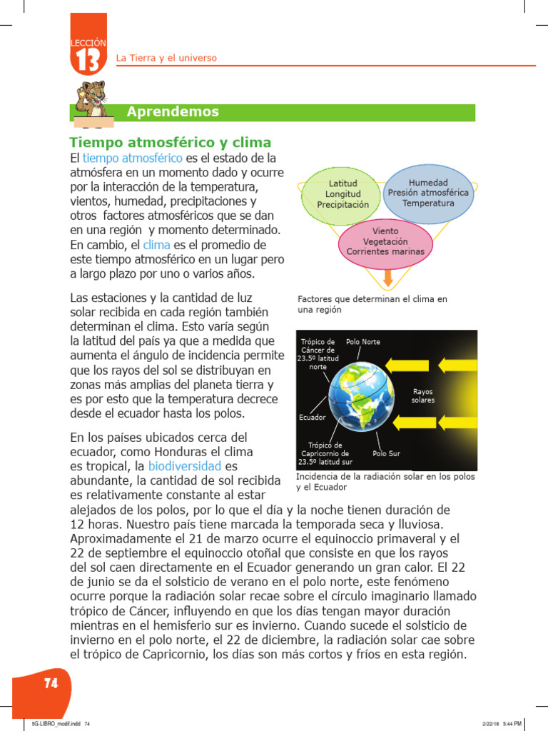 Clima y Microclimas: Factores y Tipos | PDF | Clima | Ecuador