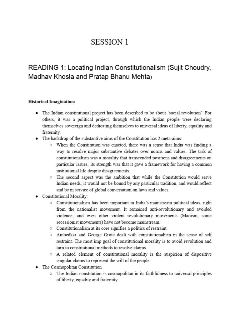 CPLG Notes (Class of 2024) | PDF | British Raj | Government Of India