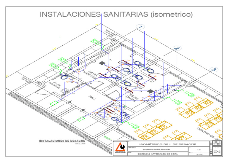 S.A.O. V44 Inst - Agua y Desague - Gonzales Quispe Dan Axel - IS - 4 | PDF