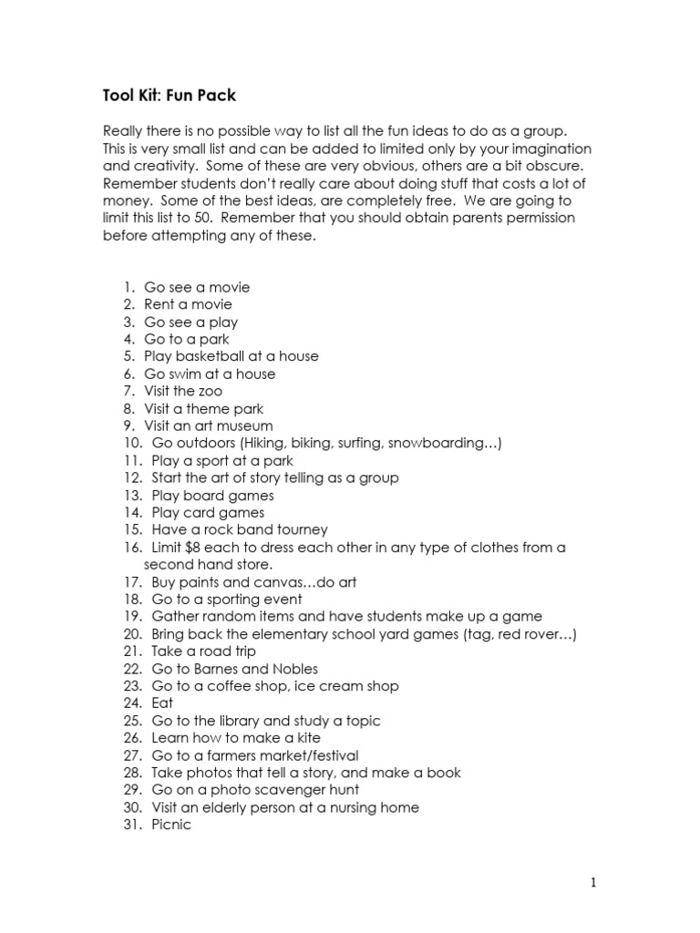 PreSchool Practical Ministry Training Fun As A Group | PDF