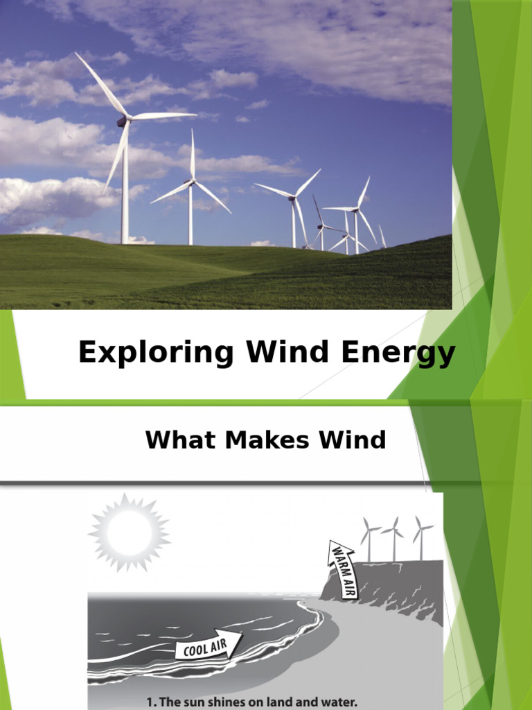 Wind Energy Powerpoint | PDF | Wind Turbine | Wind Power