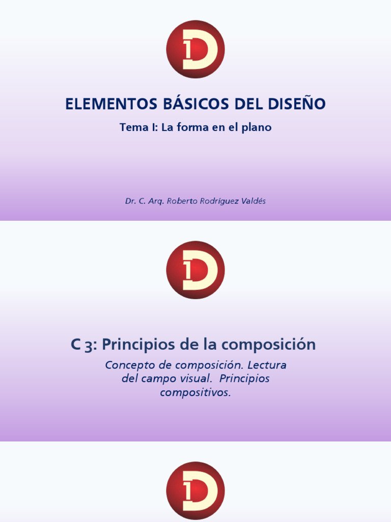 Principios de Composición Visual en Diseño | PDF | Ritmo | Diseño
