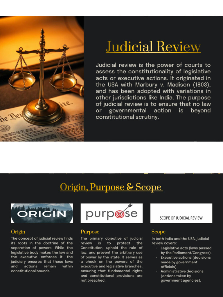 Judicial Review | PDF | Judicial Review | Article Three Of The United ...