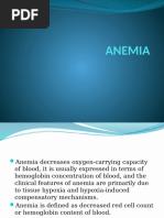 Anemia PPT-1 1 | PDF | Anemia | Red Blood Cell