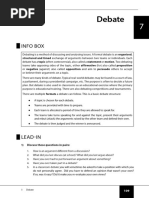 (WSC) Team Debate Guide | PDF | Immigration | English Language