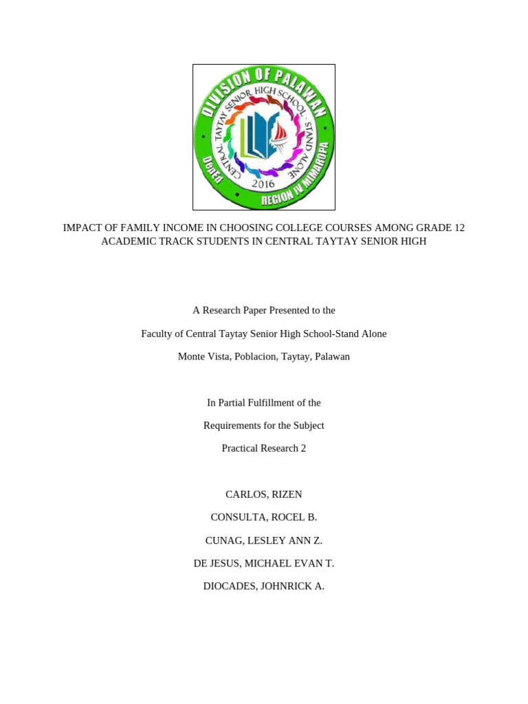 PR2 Group 3 | PDF | Sampling (Statistics) | Decision Making
