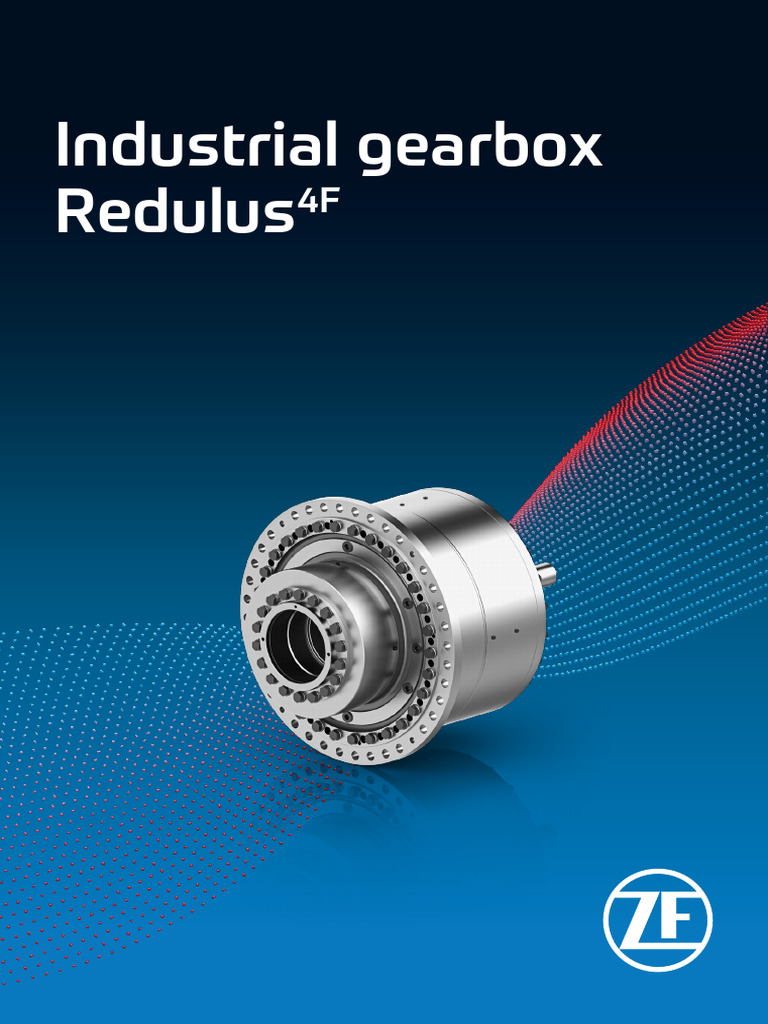 ZF Katalog Redulus4F EN 2024 | PDF | Gear | Manufactured Goods