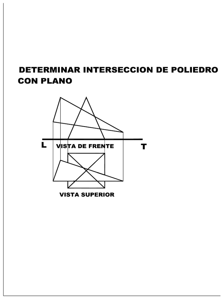 Interseccion Plano - Poliedro | PDF