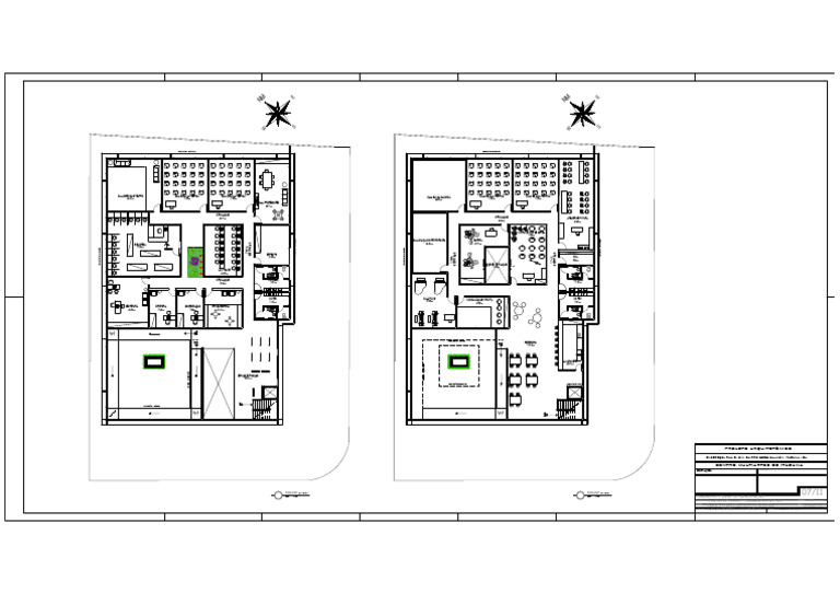 Planta Layout Pav Ii e Iii | PDF