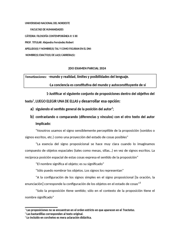 2024 2do P SXX Protocolo | PDF | Proposición | Realidad