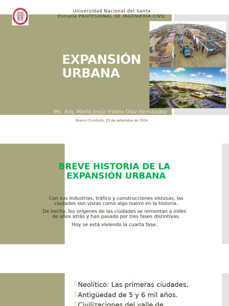 3a Expansión Urbana | PDF | Agricultura | Comercio