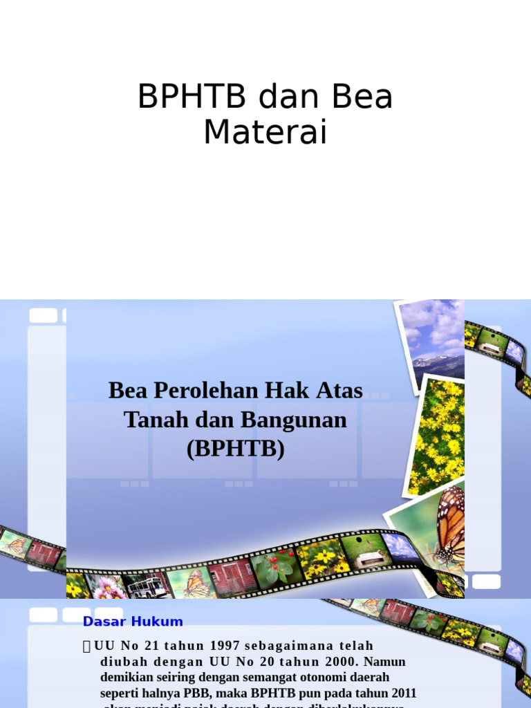 BPHTB Dan Bea Materai | PDF