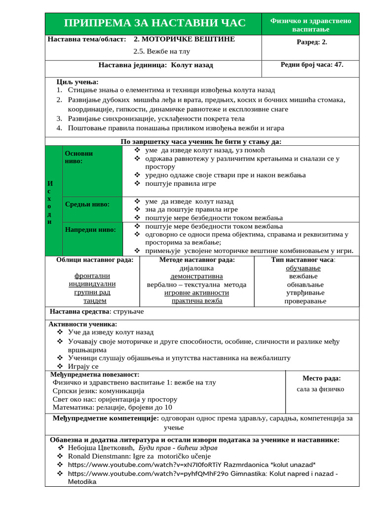 Kolut Nazad | PDF