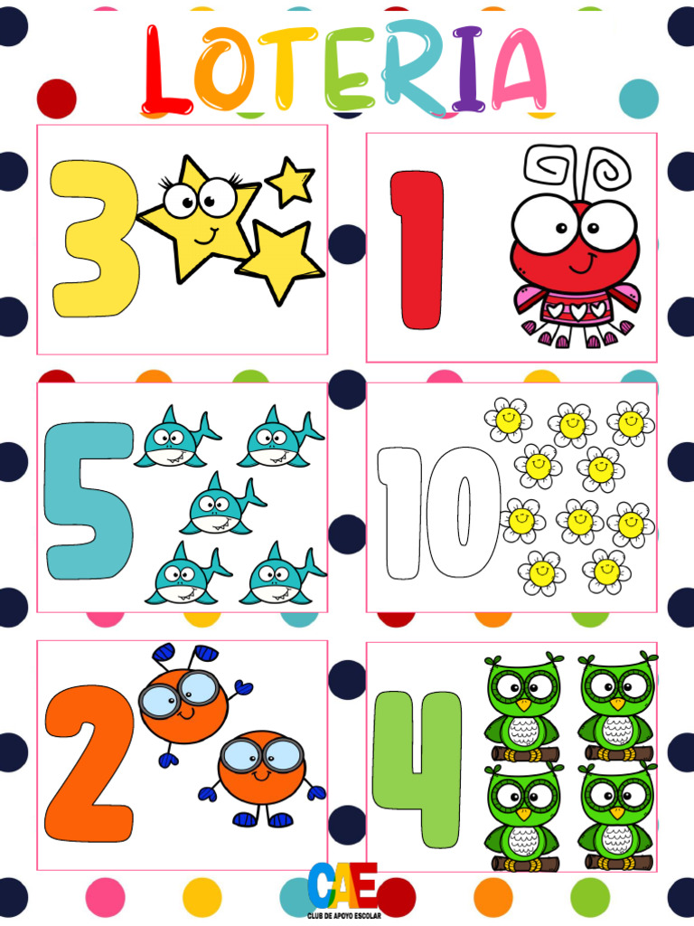 Loteria de Números | PDF