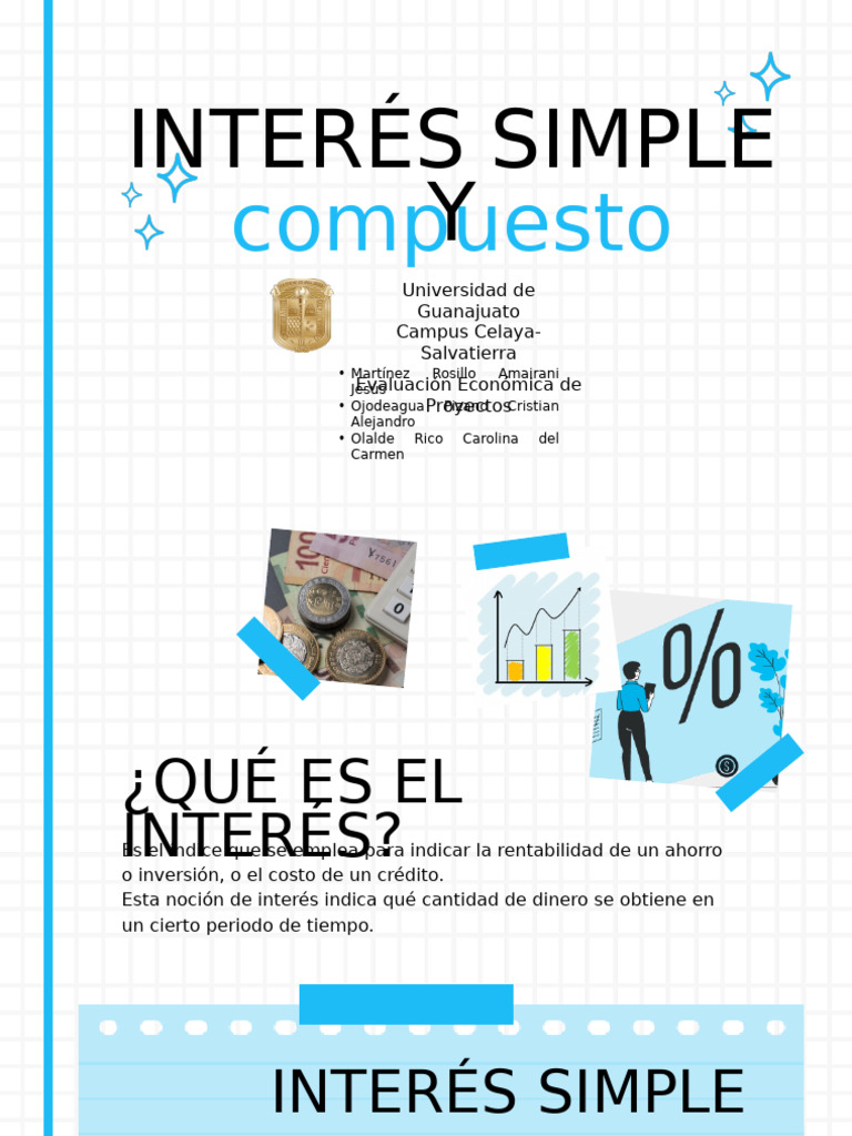Interes Simple y Compuesto | PDF | Interés | Interés compuesto