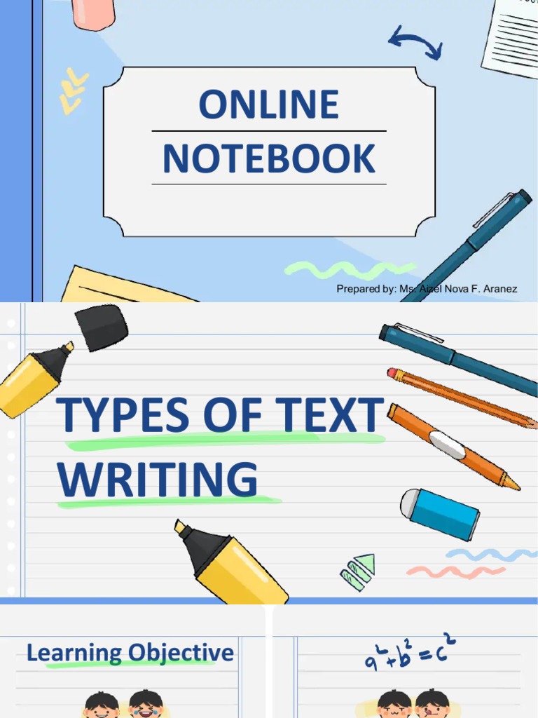 English 9 TYEPS OF WRITING | PDF