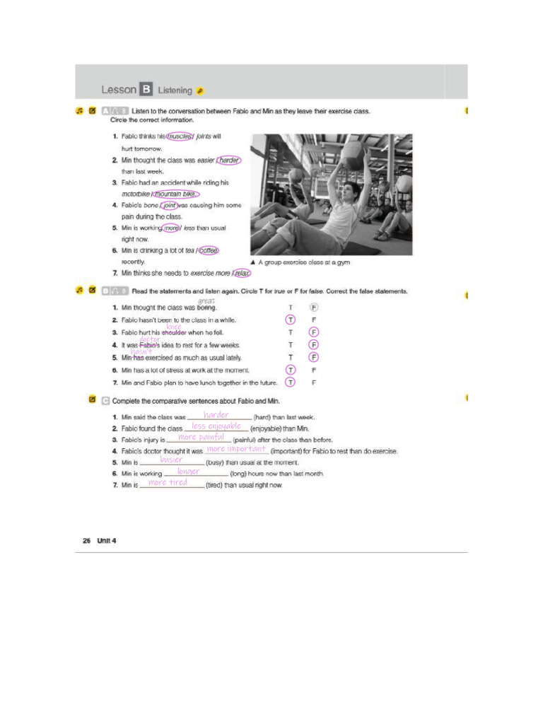 Listening Activity U4 | PDF