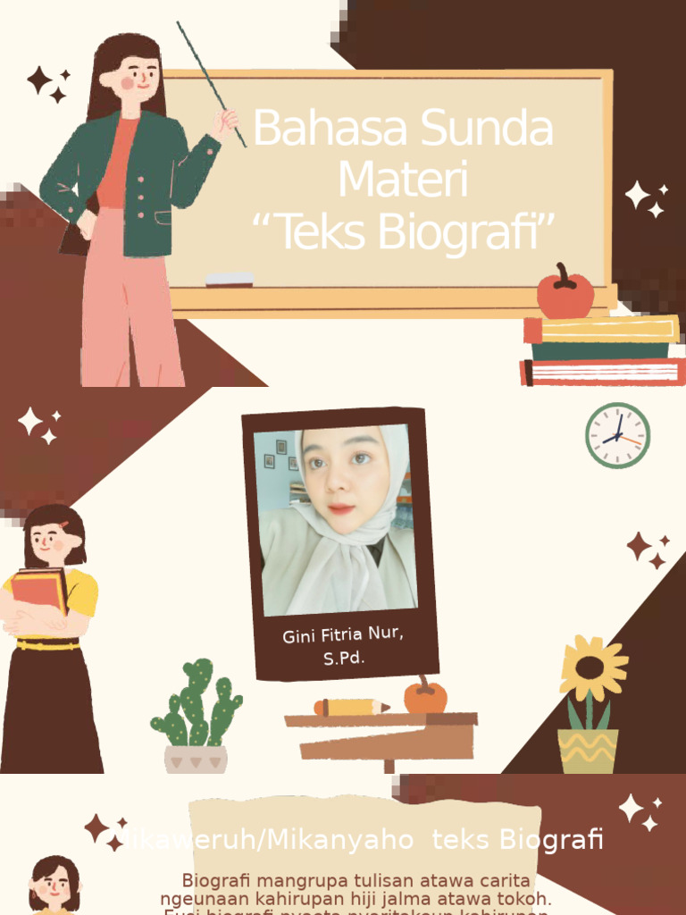 Materi Biografi (Bahasa Sunda) | PDF