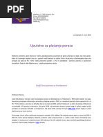 DFPU Obrazac GPD 1051 Godisnja - Prijava - Poreza - Na - Dohodak 1 B | PDF