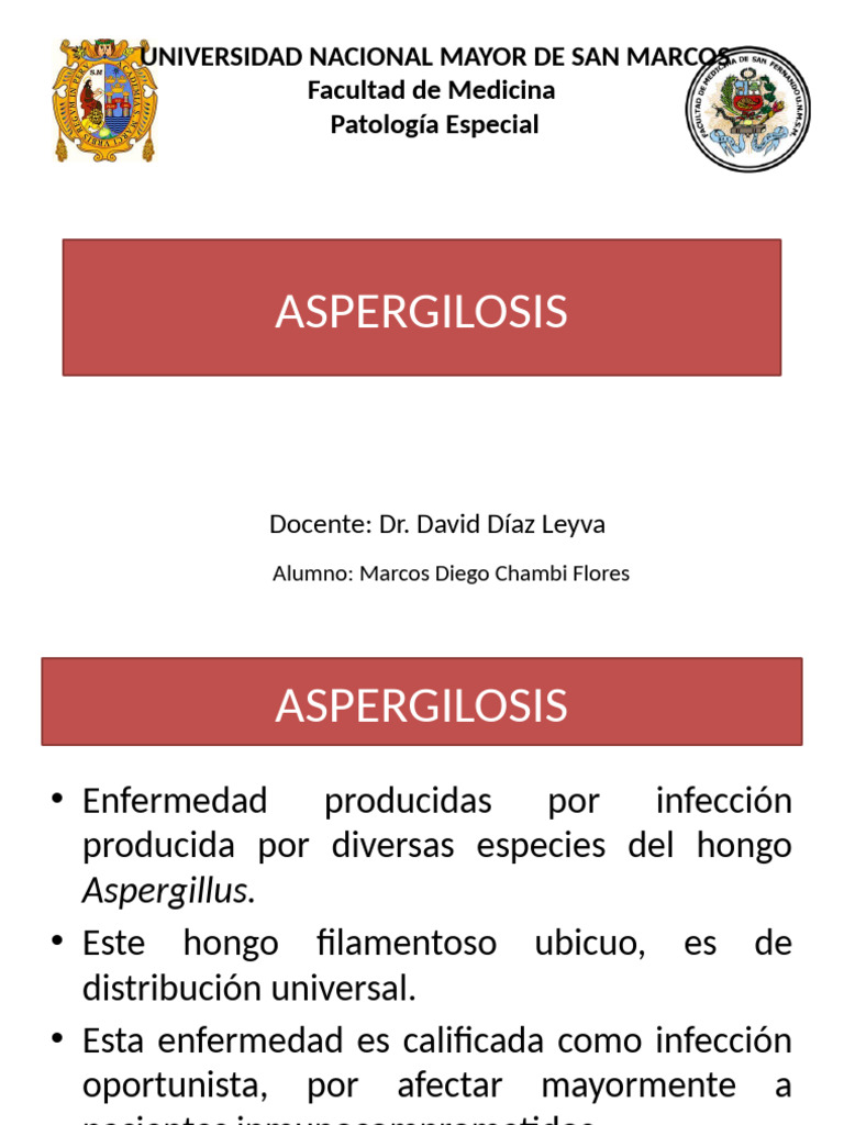 Aspergilosis | PDF