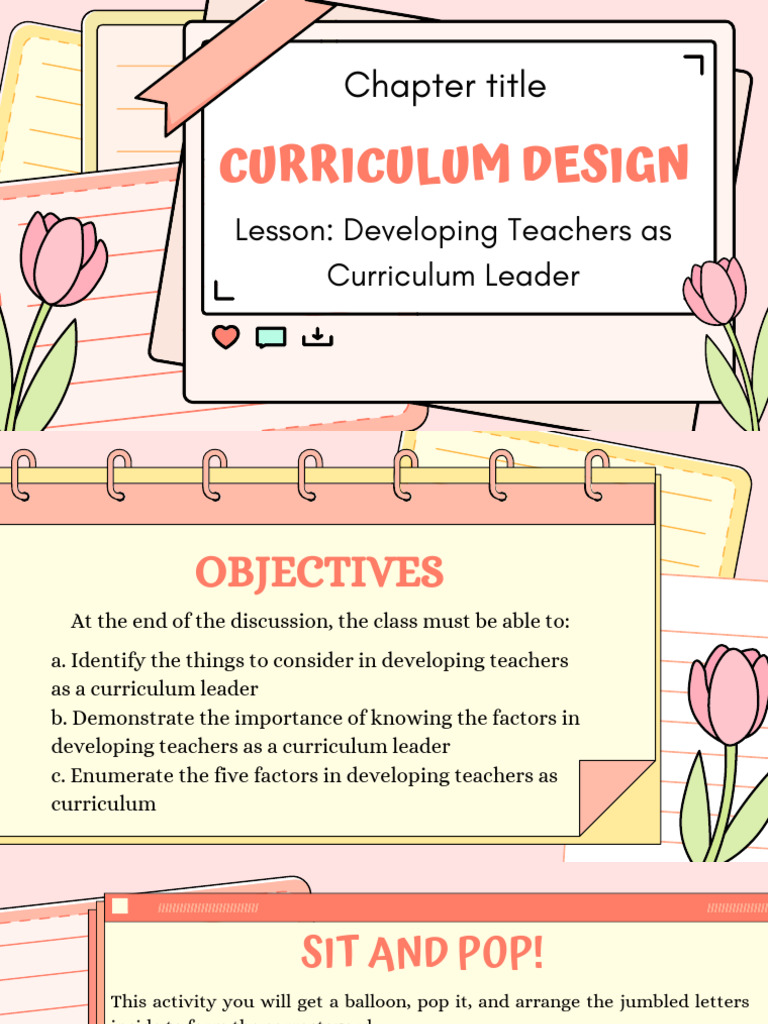 Report (Curriculum) KATE | PDF | Teachers | Mentorship