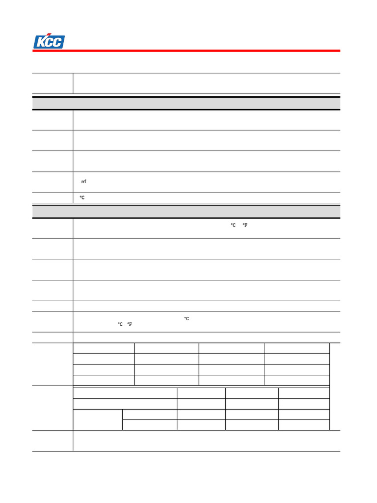 3.1 Catalog Sơn PH Epoxy KCC ET5660 | PDF | Epoxy | Humidity