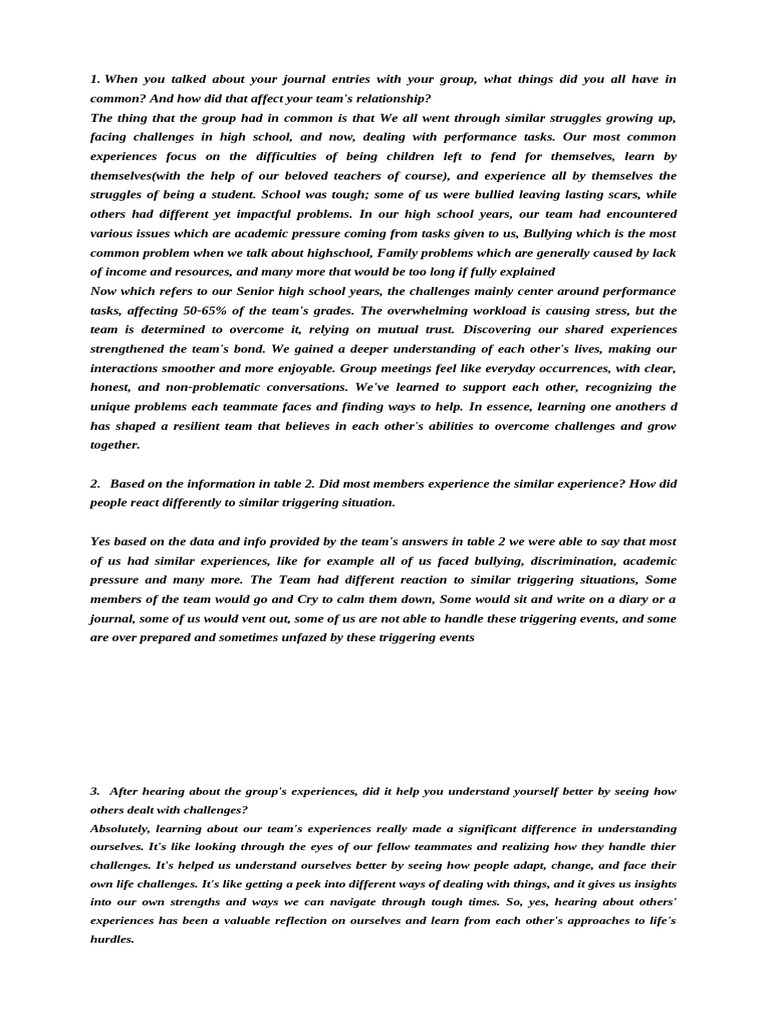 Question Answers | PDF | Behavior Modification | Cognition