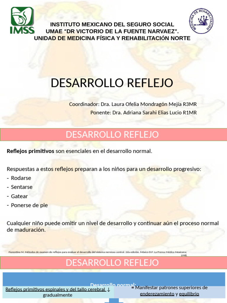 Tema 5. Desarrollo Reflejo | PDF | Sistema nervioso central | Cerebro