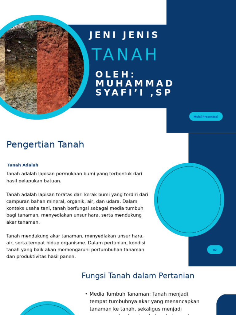 Jeni Jenis Tanah | PDF