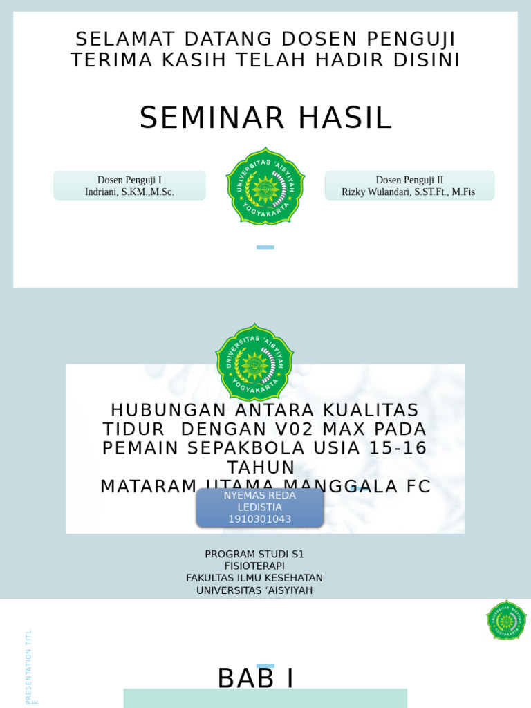 Seminar Hasil Bismillah | PDF