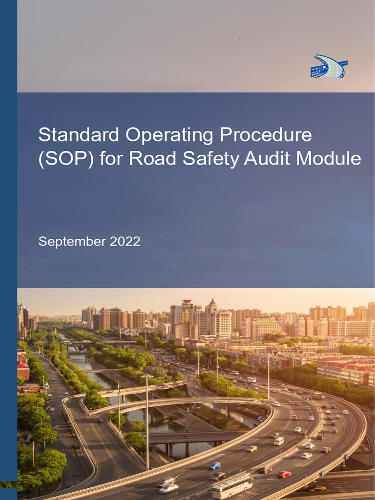 SOP for Road Safety Audit Process | PDF | Audit | Auditor's Report