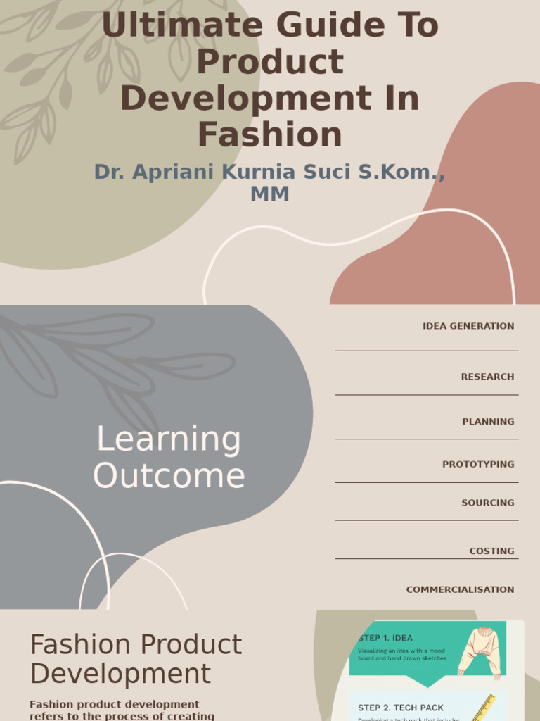 Ultimate Guide To Product Development in Fashion | PDF | Pricing | Textiles