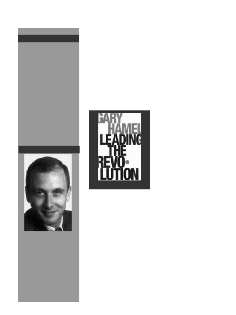Leading The Revolution Innovation | PDF | Innovation | Business Model
