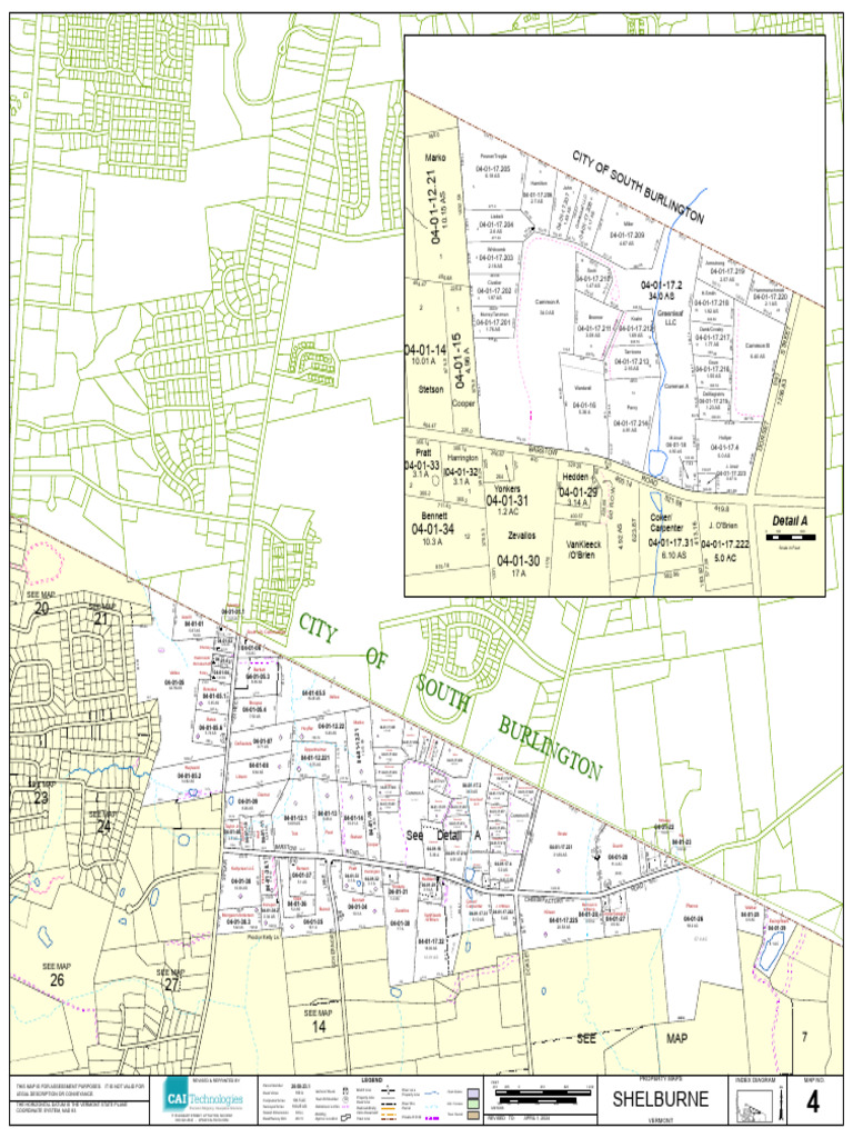 Shelburne, VT Map 4 | PDF