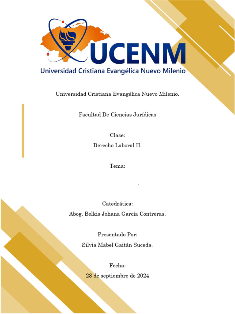 Cuadro Comparativo Sobre Las Diferencias de Un Contrato Por Escrito Y ...