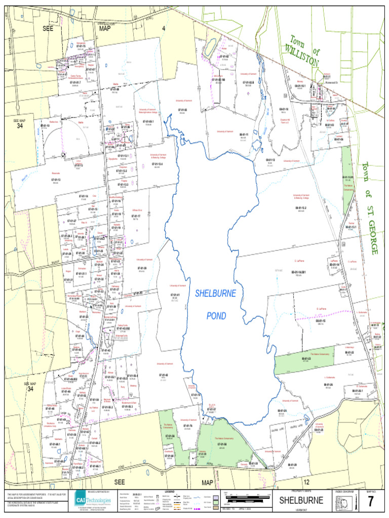 Shelburne, VT Map 7 | PDF