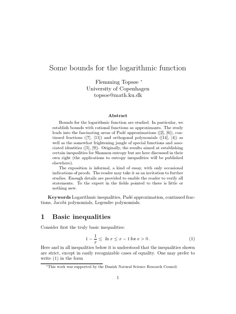 Pade | PDF | Function (Mathematics) | Inequality (Mathematics)