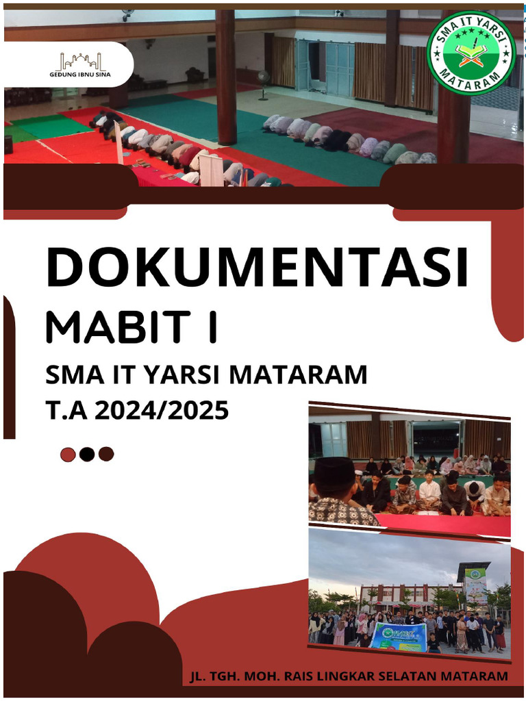 Laporan Kegiatan MABIT SMA IT Yarsi | PDF