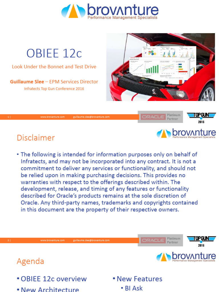Obiee12c Lookunderthebonnet 160315122421 | PDF | Oracle Corporation ...