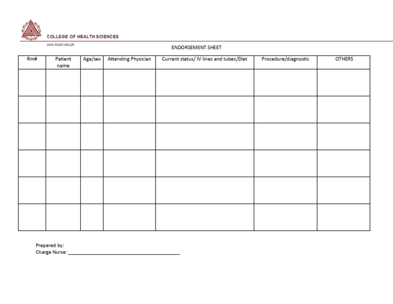 Endorsement Form (NEW) | PDF