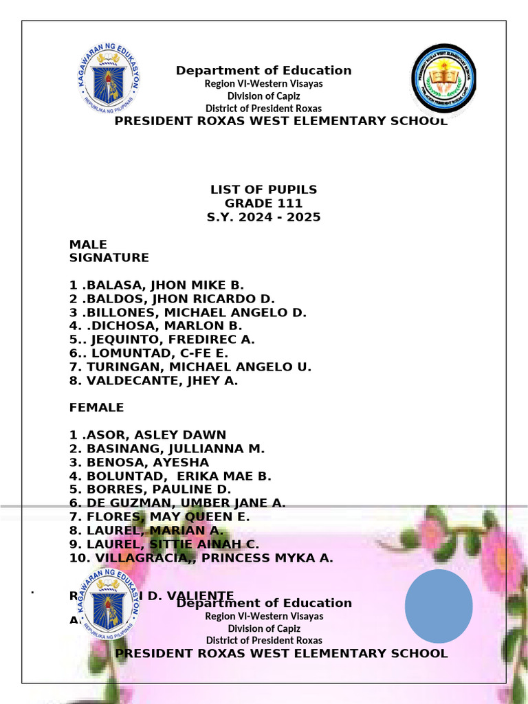 School Form Cover | PDF