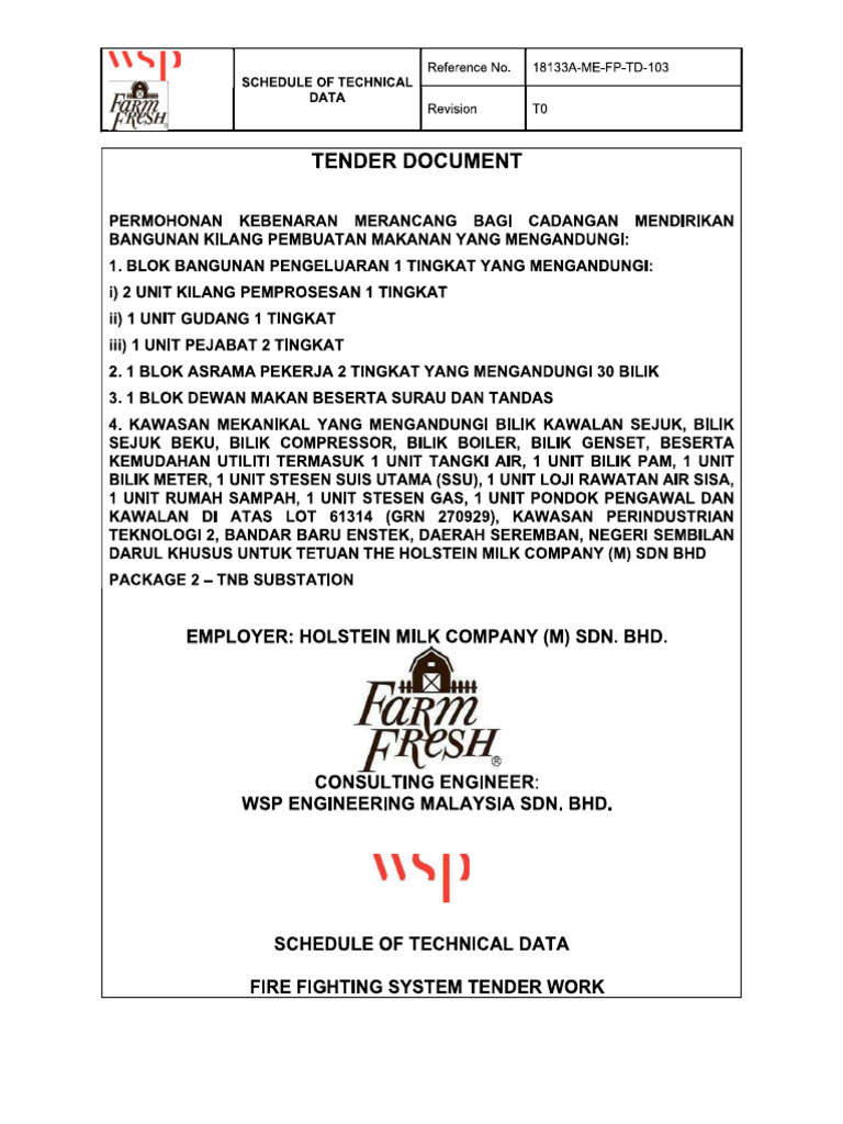STD-Mechanical Works | PDF