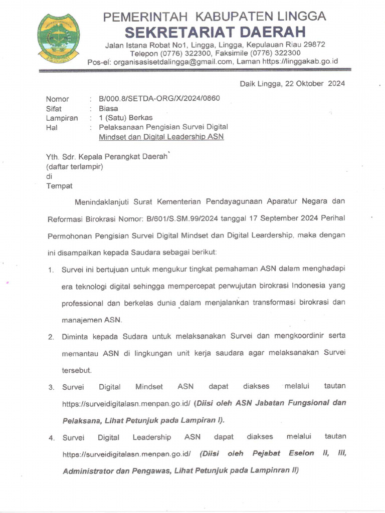 Se Survei Menpan RB | PDF