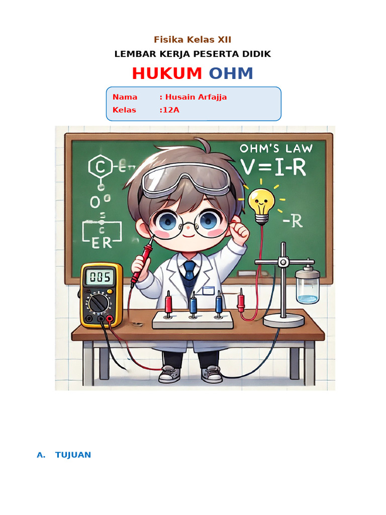 LKPD Hukum Ohm | PDF