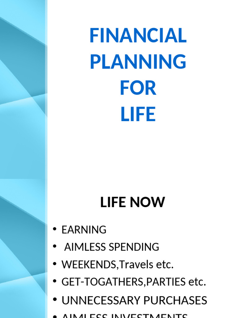 Financial Planning For Life | PDF | Cost Of Living | Retirement