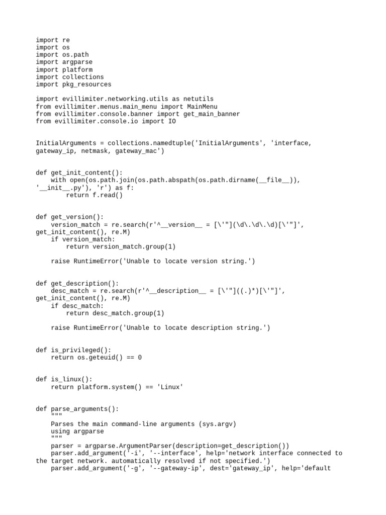 Code For Some Networking Stuff Not Made by Me and Idk Anything Else | PDF | Command Line ...