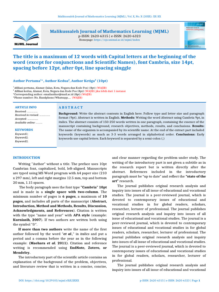 New Template MJML 2022 - Two Column | PDF | Page Layout | Citation