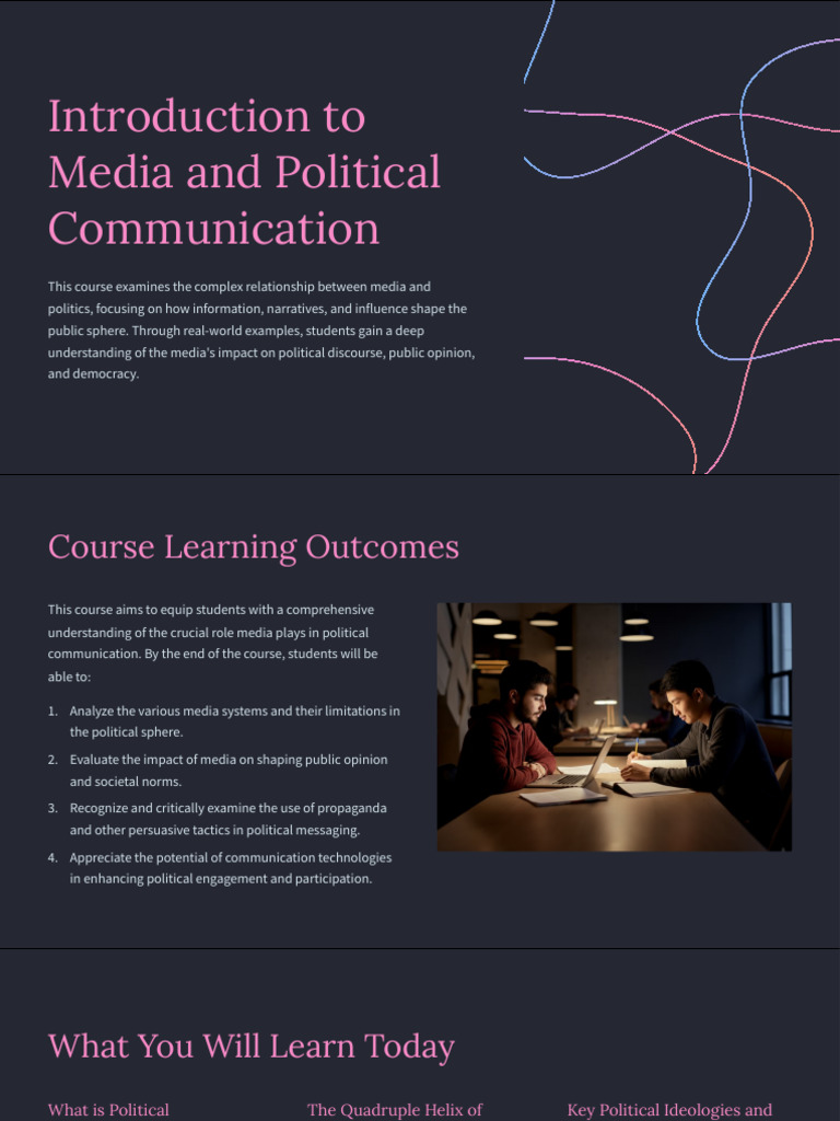 Introduction To Media and Political Communication | PDF | Liberalism ...