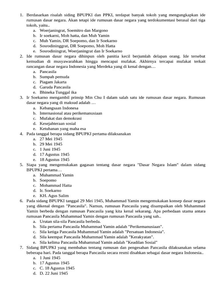 Soal Asesmen Sumatif KLS X 2024 | PDF